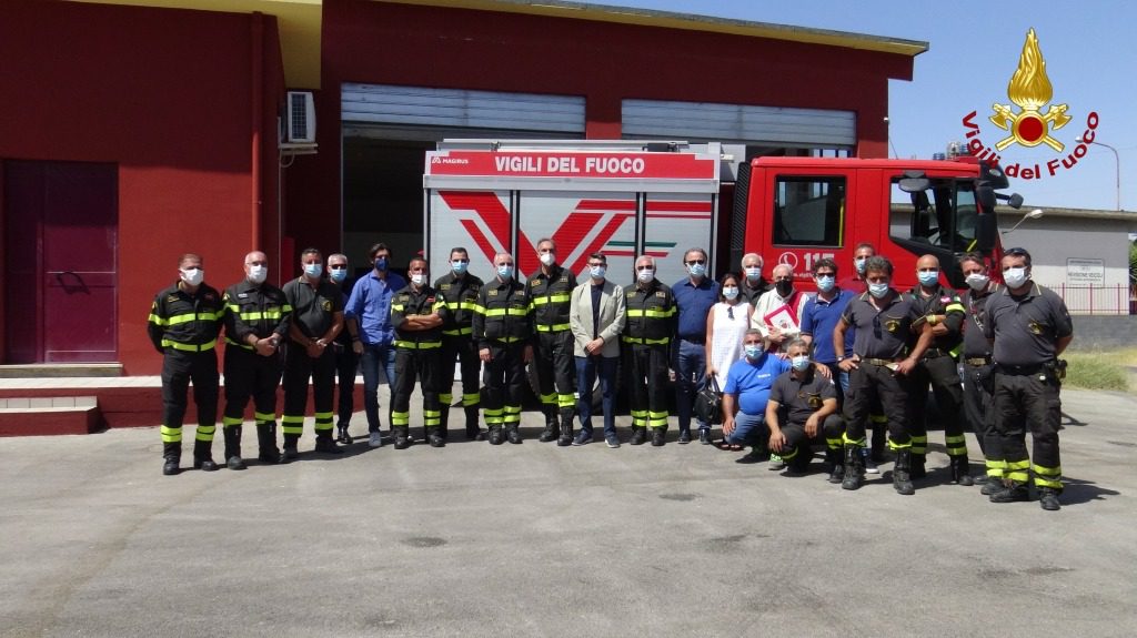 Palagonia, operativo il distaccamento dei Vigili del Fuoco: 5 unità, attivo H24 - Corriere Etneo