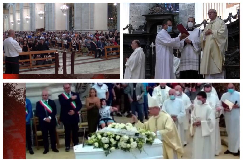 Catania, il vescovo Renna ai funerali della piccola Elena: “Veglia su ...