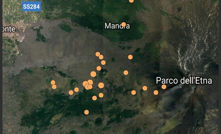 Sciame sismico ai piedi dell’Etna: registrate una trentina di scosse ...