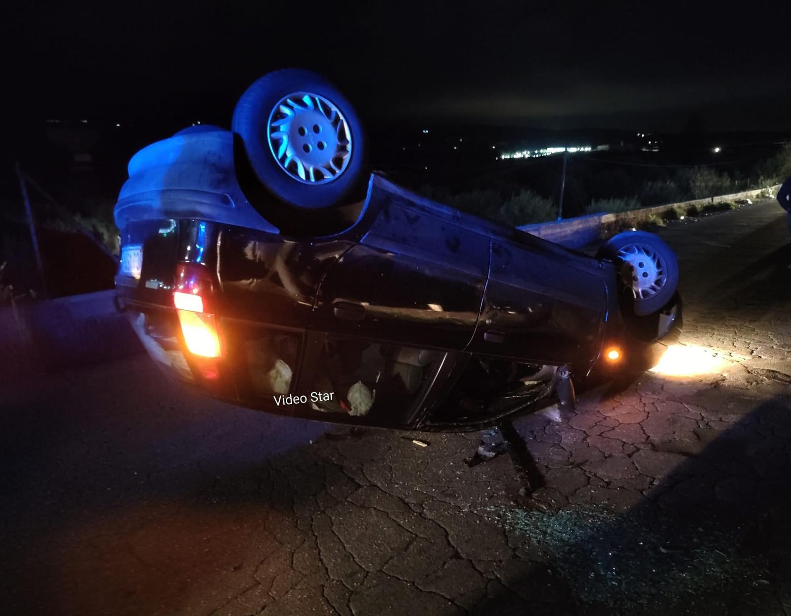 Biancavilla, un furto finisce “a testa in giù”: l’auto rubata si ...